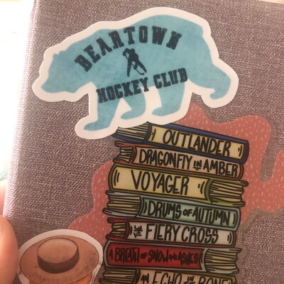 Beartown Hockey Club Sticker Bear Town Bjornstad Fredrik Backman ...