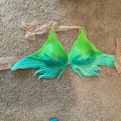 Transparent Shell Girl Resin Mermaid Corset Bra Top Cosplay - Etsy