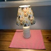 Green Gingham Check Lamp Shade. Checkered. Green and White. Shade is 9. ...