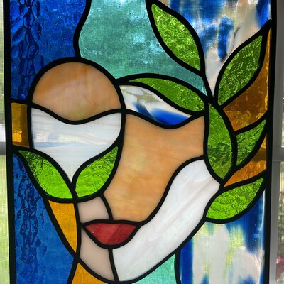 PATTERNS 3 Pansy Flower Stained Glass Patterns Digital - Etsy