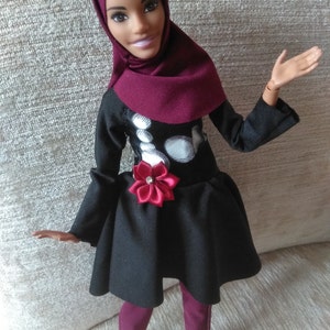 White Hijab Abaya Ihram Burqa Niqab Hajj Barbie Doll | Etsy