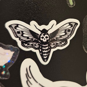 Skeleton Stickers Peace Sign Sticker Goth Stickers Skeleton Peace Sign ...