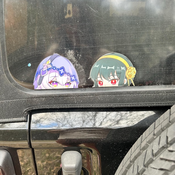 Jinx Peeker Holographic Stickers Vi Stickers Car Decal Computer Decals ...