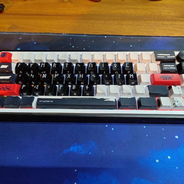 Rune Keycap Set, Elder Futhark Runes - Etsy