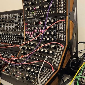 Sturdy 4 Tier Metal Rack for Moog Semi-modular Synthesizer/ Mother 32 ...