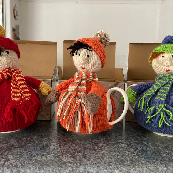 Tea Cosy Knitting Pattern. PDF Digital Download. Mr. Cosypot Tea Cosy ...