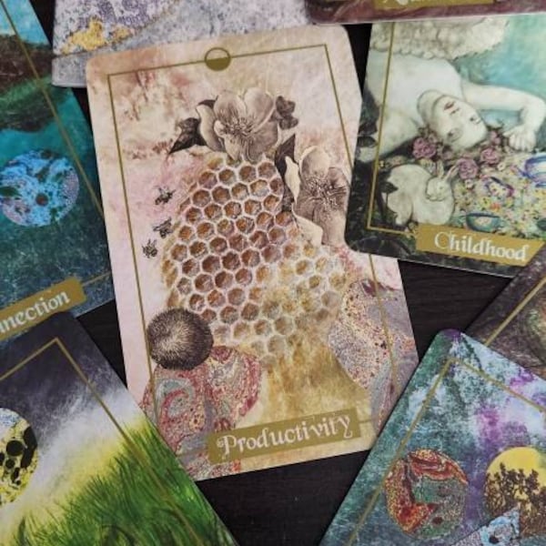 Illuminated Earth Oracle Card Deck, Oracle Deck, Oracle Cards, Tarot ...