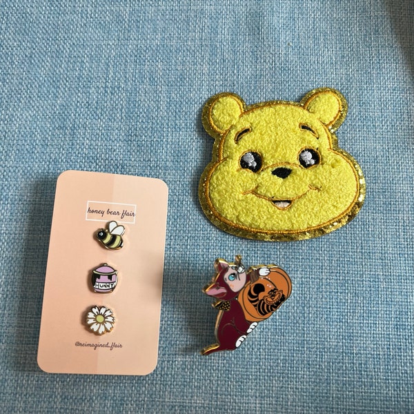 Pooh, Cheshire, Kaa, and Roquefort Voice Crossover Disney Fantasy Pin ...
