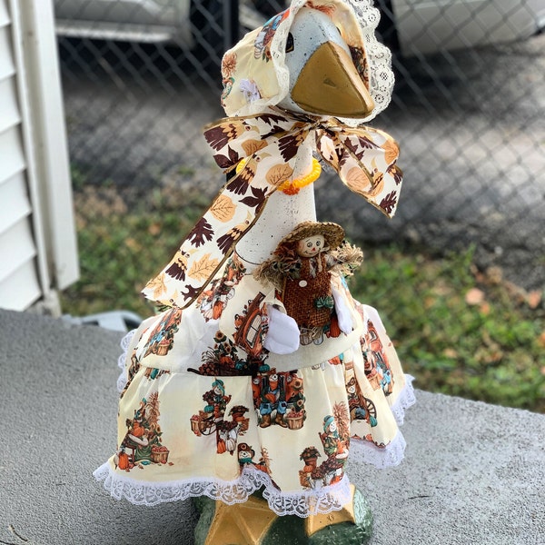 Snowman Goose Outfit/clothes for Goose/outfits for Goose/large Goose ...