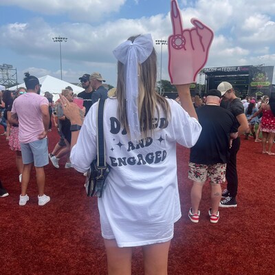 Custom Bachelorette, It's Giving Bach, Groovy Retro Oversized Bach ...