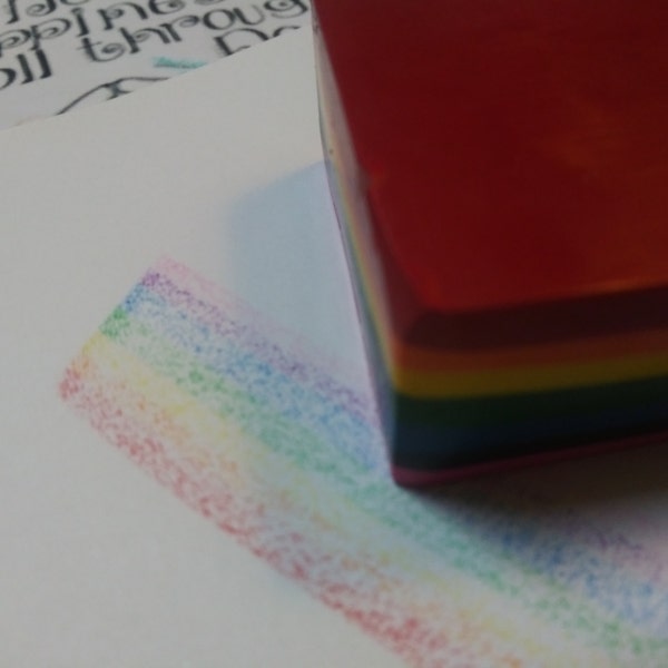 Rainbow Crayon Bars/rainbow Crayons - Etsy