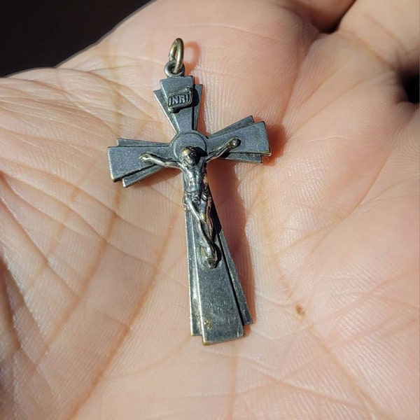 Shields of Strength Cross Pendant, 1 3/4" X 1 1/4", 7 Mm Ring ...