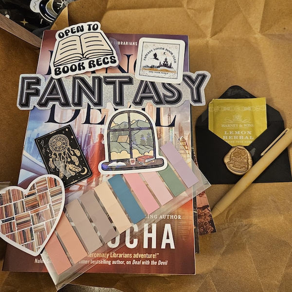 Mini Book Review Cards With Library Pockets QTY 5 - Etsy