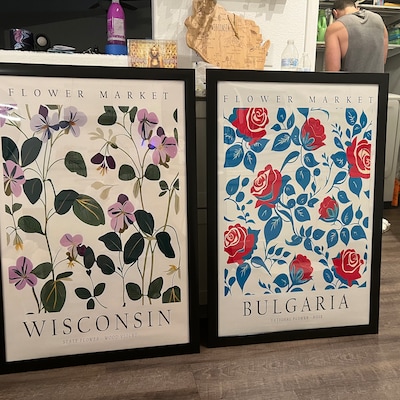 South Carolina State Tree Art Print, Sabal Palm Tree Wall Art, State ...