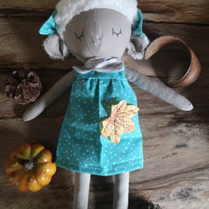 Lamb Sewing Pattern PDF Make a Cloth Lamb Doll / Stuffed Animal Toy and Clothes for Easter ...