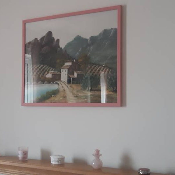 Vibrant Colour Picture Frames Handmade to Order for All Poster / Photo ...