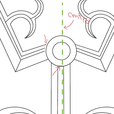 Queen Sonia Tattoo Tears of the Kingdom Blueprints Cosplay Pattern SVG ...