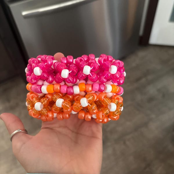 3D X-base Kandi Cuffs! - Etsy