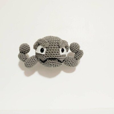 Geodude Crochet Pattern Crochet Geodude Amigurumi Geodude - Etsy