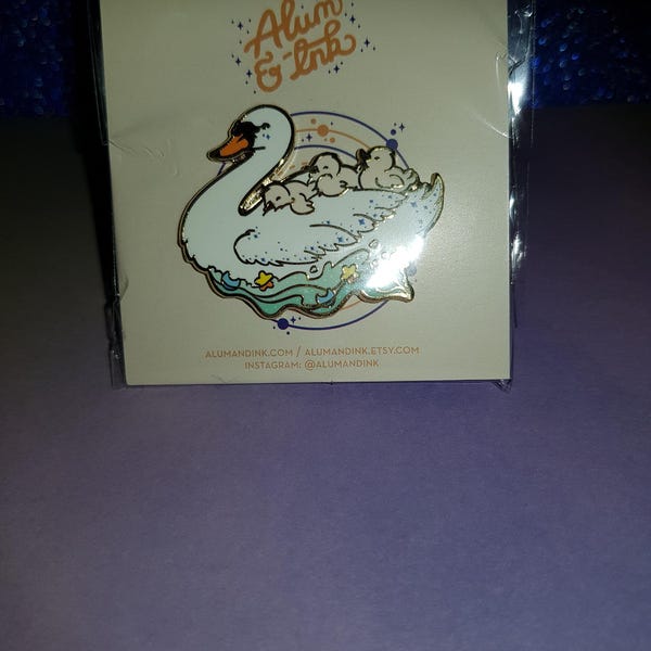 Antares Red Star Rice's Whale Enamel Pin - Etsy