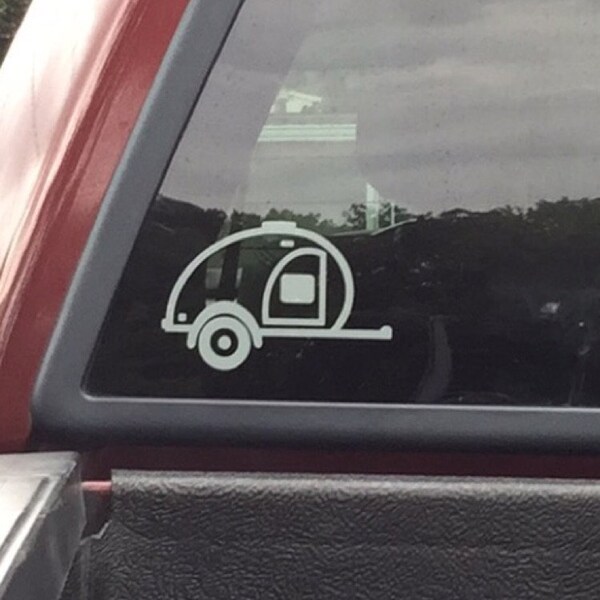 Teardrop Trailer Vinyl Graphic Decal - Etsy