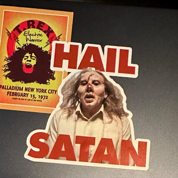 VHS Horror Sticker - 3" Nostalgia Movie Rental Glossy Vinyl Sticker - Etsy