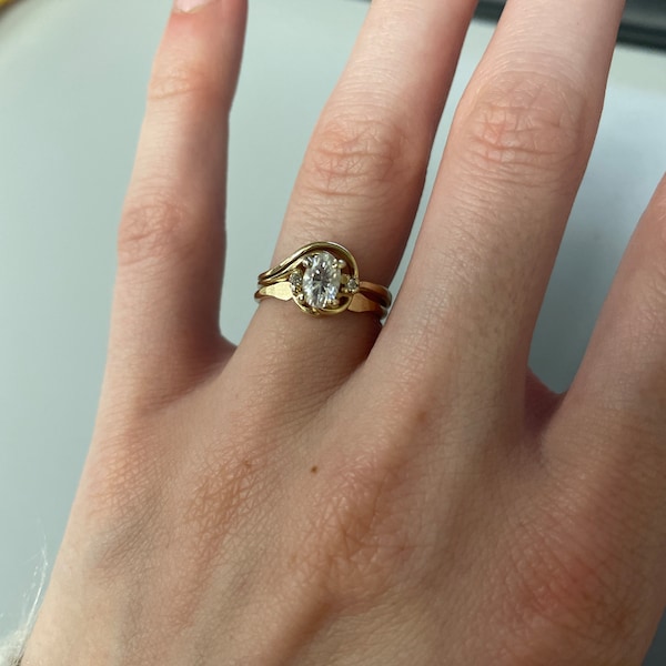 Travelers Cuff Ring • Gold, Silver, or Rose Gold - Stacking Ring - Open ...