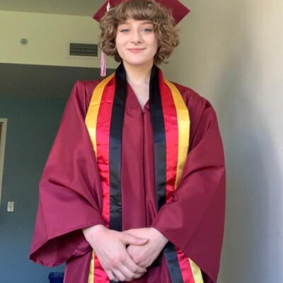 Germany Flag Graduation Sash/stole International Study Abroad Adult ...