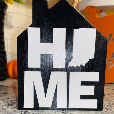 Unfinished Wooden Indiana Shape State Craft From 1 up to 46 DIY - Etsy