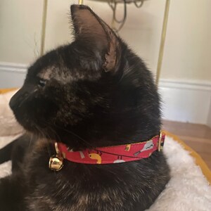 Halloween Cat Collar trick or Treat Candy Corn - Etsy