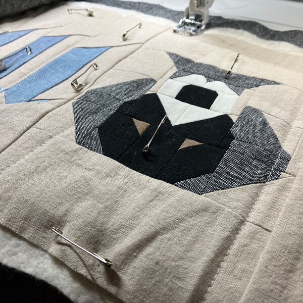 German Shorthaired Pointer Dog Puppy Quilt Block PDF Pattern -includes ...