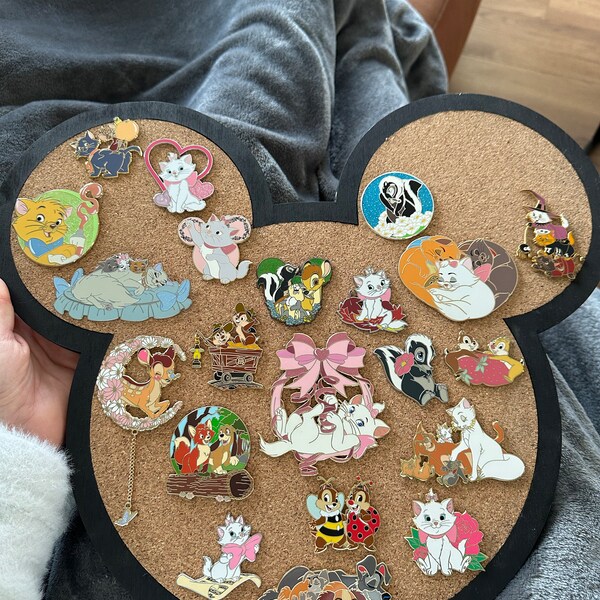 Geometric Lion Pinboard / Corkboard / Memoboard; Minimalistic Handmade ...