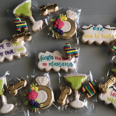 Final Fiesta Bachelorette Party Cookies - Etsy