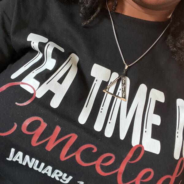 Tea Time Canceled. DST Shirt, Delta Sigma Theta, - Etsy
