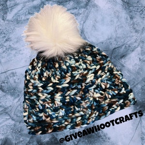 Crochet Ushanka Hat Pattern Faux Fur Hat Pattern Fur Trim - Etsy
