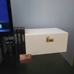 Lockable Adult Toy Storage Box Large Size, Sexy Valentines Gift - Etsy