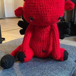 Amigurumi Devil Crochet Pattern. Lucifer, Fallen Angel. DIY Hell ...