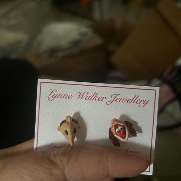 Sesame Street Stud • Elmo • Big Bird • Oscar the Grouch • Snuffy ...