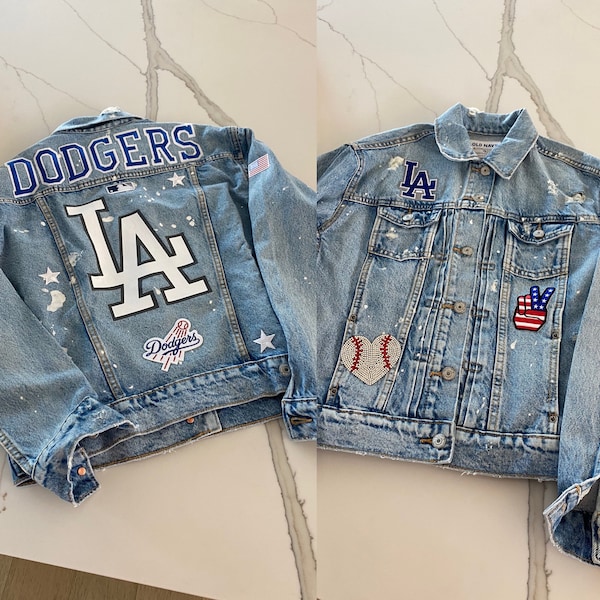 Collegiate Team Jacket | AGGIES | Texas A&M | Custom Jean Jacket ...
