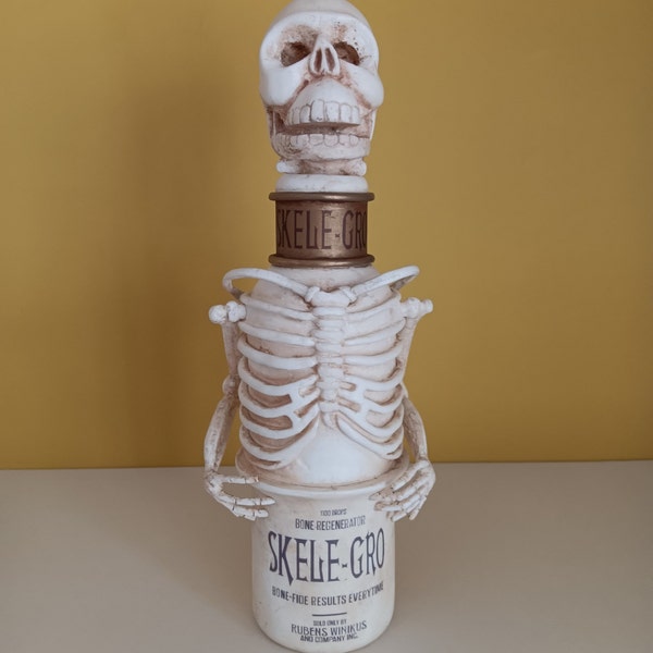 Skele-gro Bottle Label Text - Etsy
