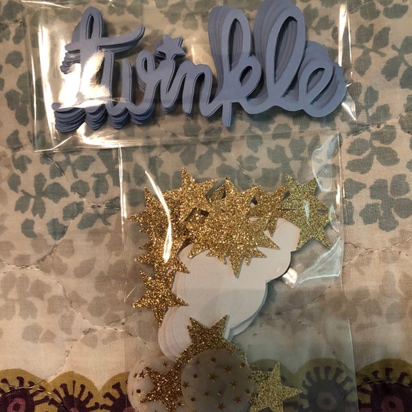 Twinkle Twinkle Little Star Theme Baby Boy Baby Girl Shower 100 Piece ...