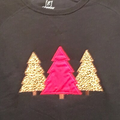 Christmas Tree Applique Christmas Tree Applique Design Tree Design Tree Zig Zag Applique ...