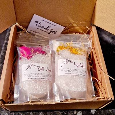 Spa Gift Set Relaxing Bath Salt Crystal Bath Salt Bath Salt Bath Salt ...