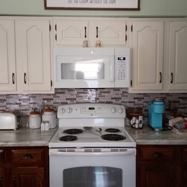 Farmhouse-ish All the Charm Wood Sign, Farmhouse Decor, Wood Framed ...