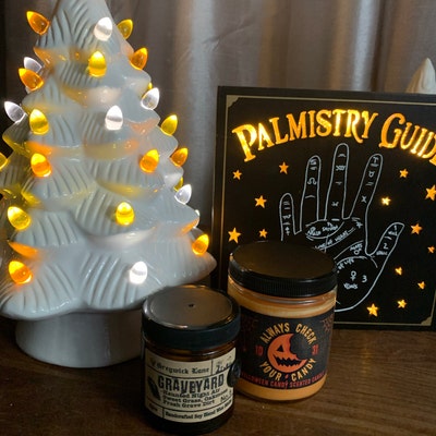 Trick r Treat Sam Halloween Candy Scented Soy Candle - Etsy