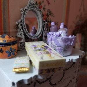 PETER RABBIT Toiletry Set of Boxes for Dollhouses. 1:12 Peter | Etsy