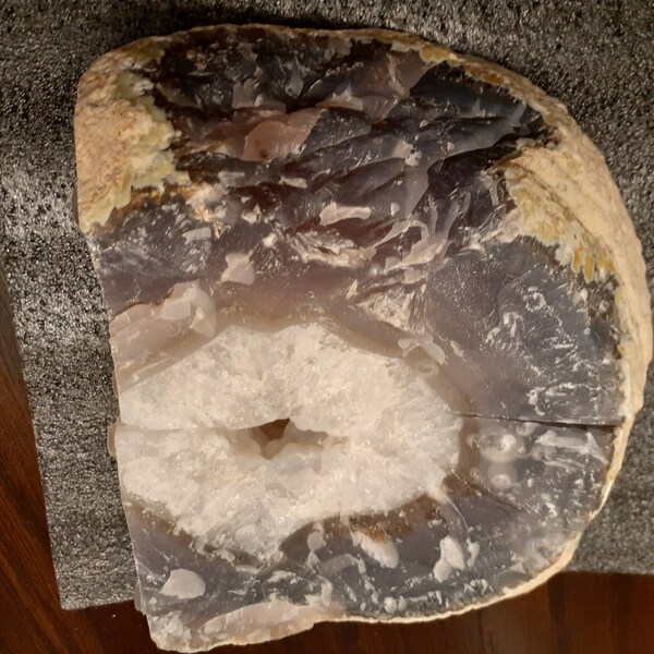 Natural Agate Geode Book Ends - 2 to 9 Lbs - Brazilian Agate Crystal ...