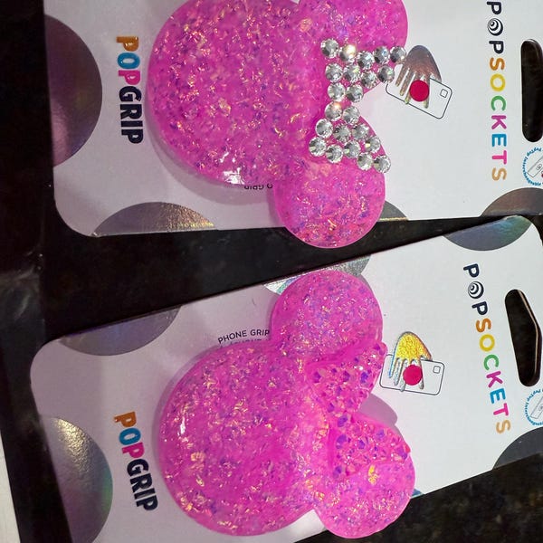 Glitter Holographic Rainbow Butterfly Popsocket Popgrip - Etsy