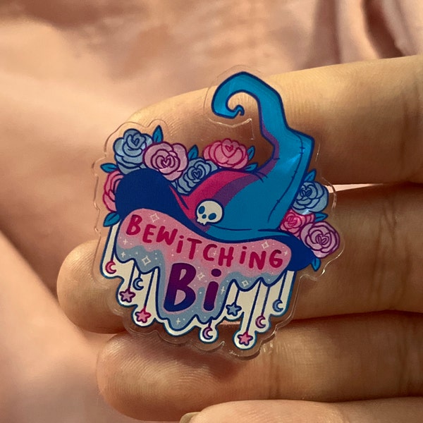 Magical LGBT+ Acrylic Pins | Pansexual Panro Asexual Ace Bisexual Biro ...