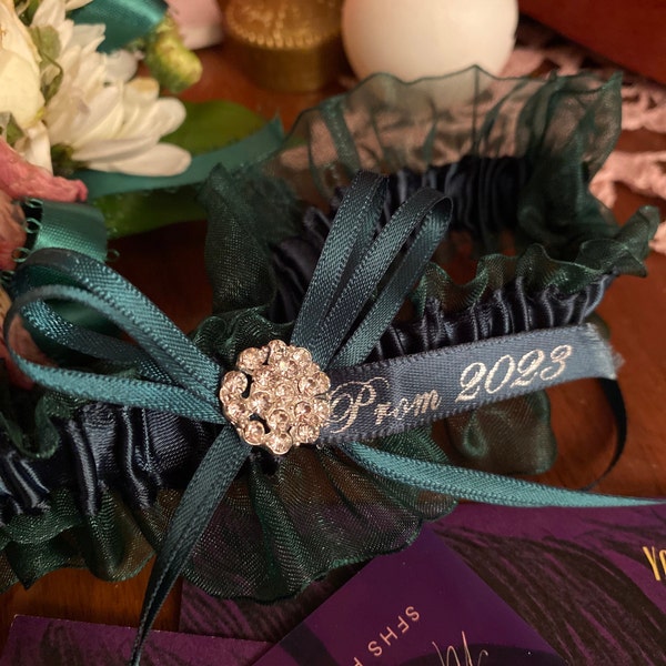 Hot Pink Prom Garter. Bright Pink Prom Garter. Prom Garters. - Etsy